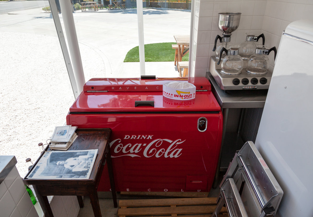 Replica Of The Original In-N-Out Burger Stand In Baldwin Park, California