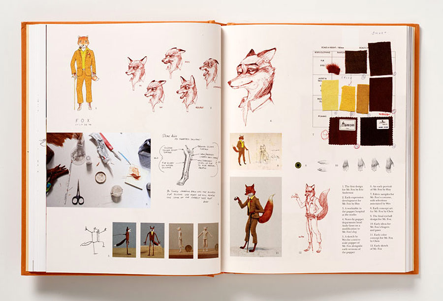 Living Lines Library: Fantastic Mr. Fox (2009) - Concept Art
