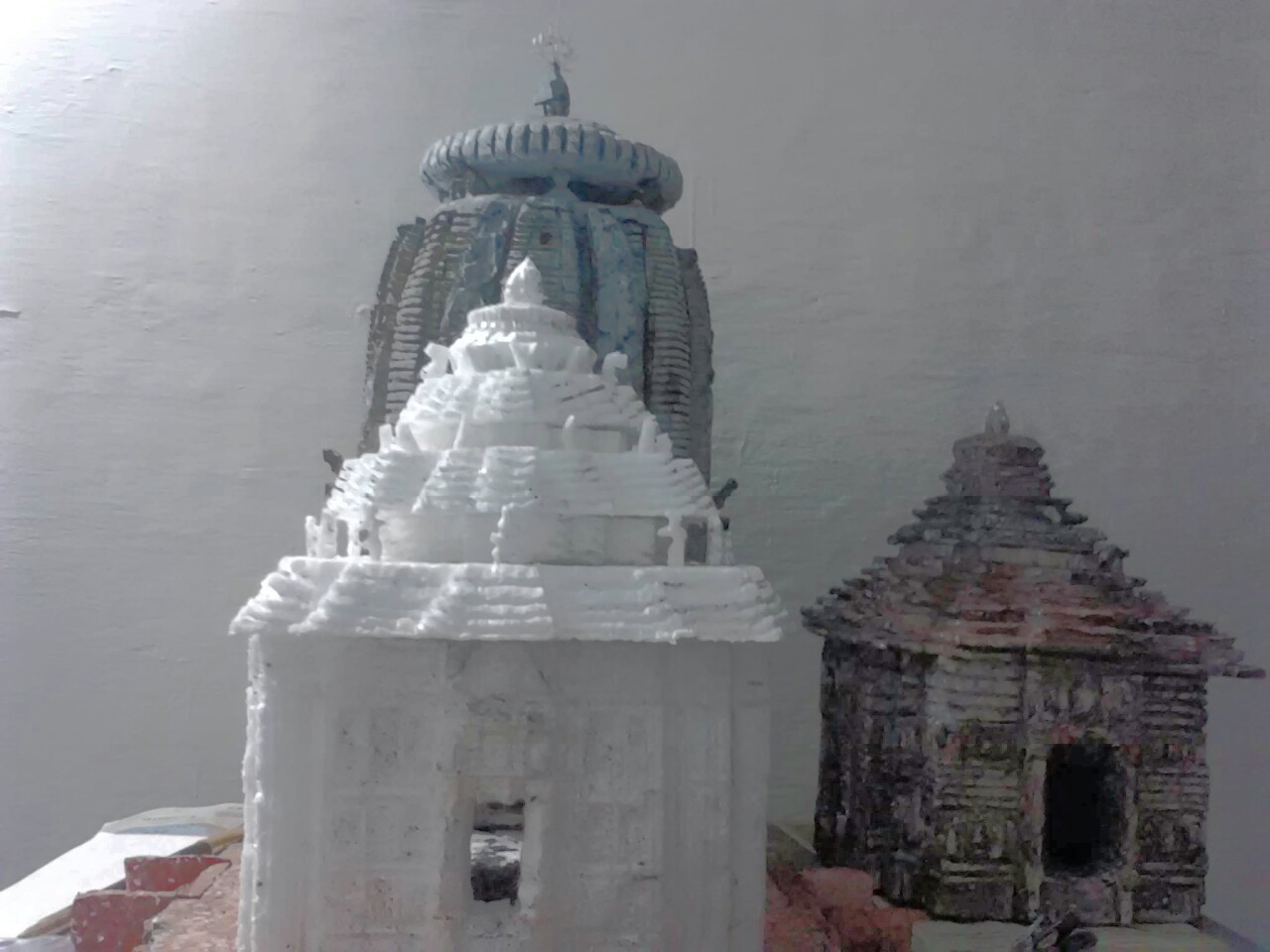 home made models: THERMOCOL SUN TEMPLE OF KONARK ODISHA INDIA