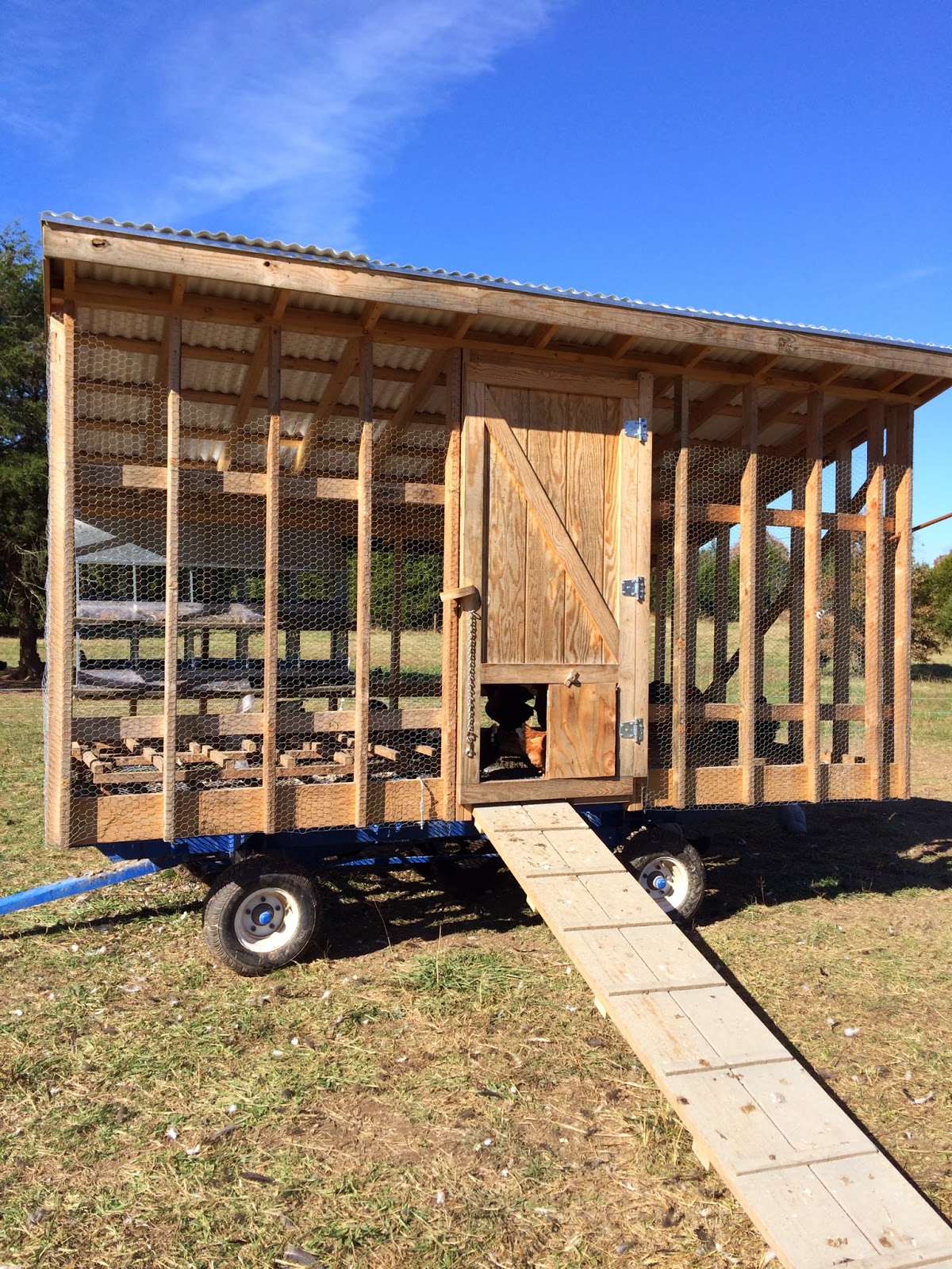 Brooding On: The New Chicken Wagon