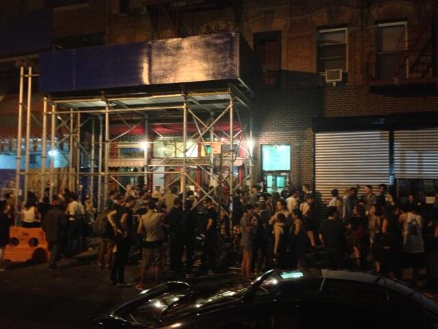 EV Grieve: Just after 1 a.m. outside Max Fish