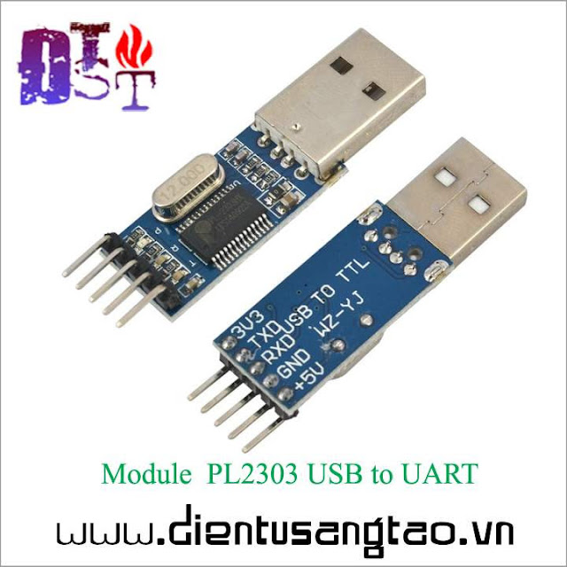 Module PL2303 USB to UART