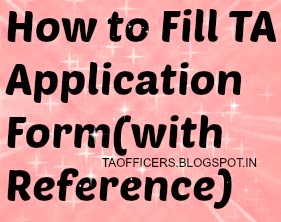 Indian Territorial Army: How to Fill TA Application Form(with Reference)