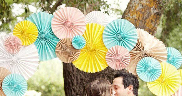 Cumples muy especiales: Círculos de papel para decorar