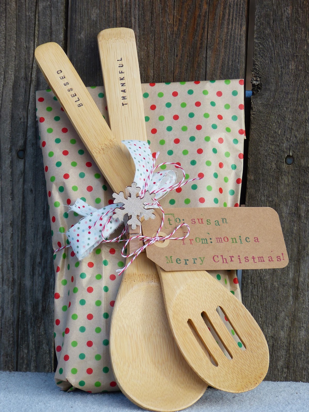 Monica Wilkinson: Personalized Wooden Spoons: Last Minute Christmas Gift!