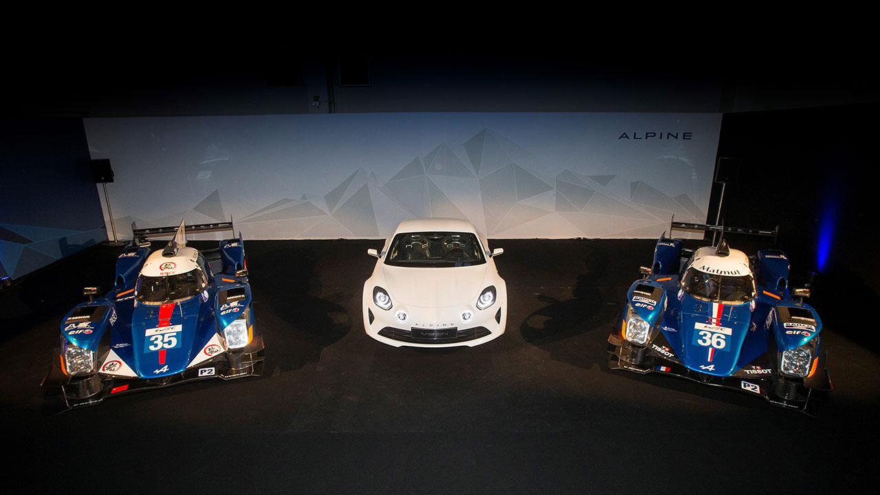 Technical Beauty at Boxfox1: Alpine - Two alpine A460 prototypes ...