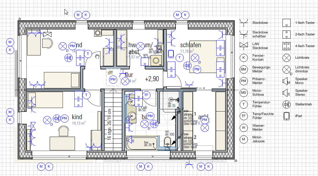 AuA's Baublog: Elektro-Planung - Erste Entwürfe