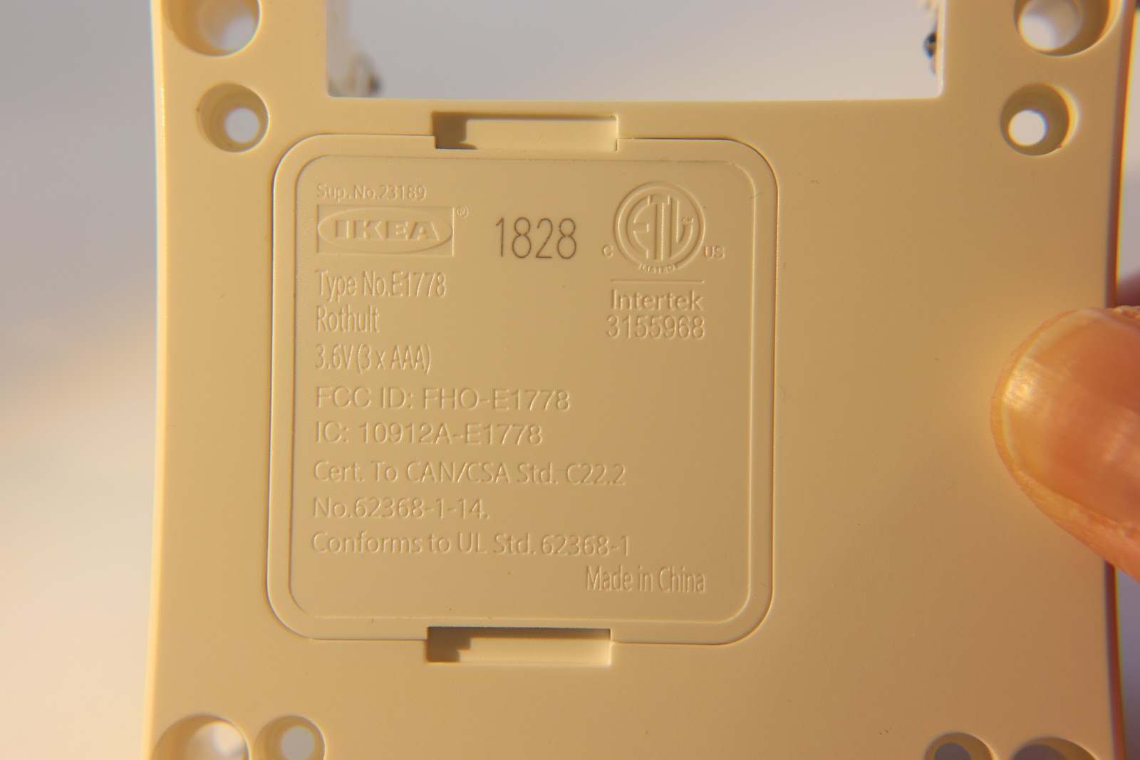 2019-04-09 (Tu) IKEA Rothult Teardown COMPLETED