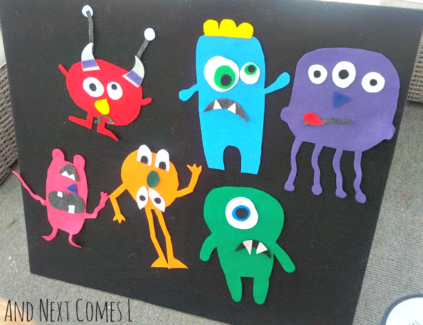 Mix and Match Monsters Felt Board Activity | And Next Comes L ...