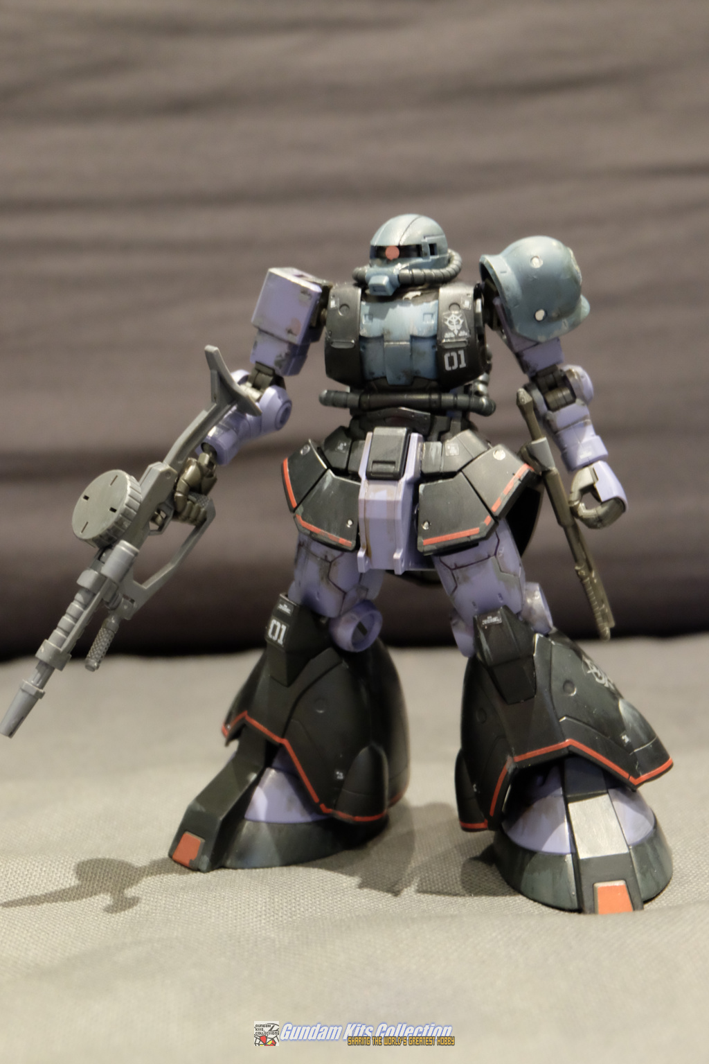 Painted Build: HG 1/144 High Mobility Prototype Zaku [Gundam THE ORIGIN ...