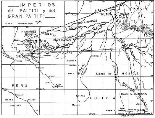Eldorado-Paititi: Localização de PAITITI Carta do Estado de Mato Grosso ...