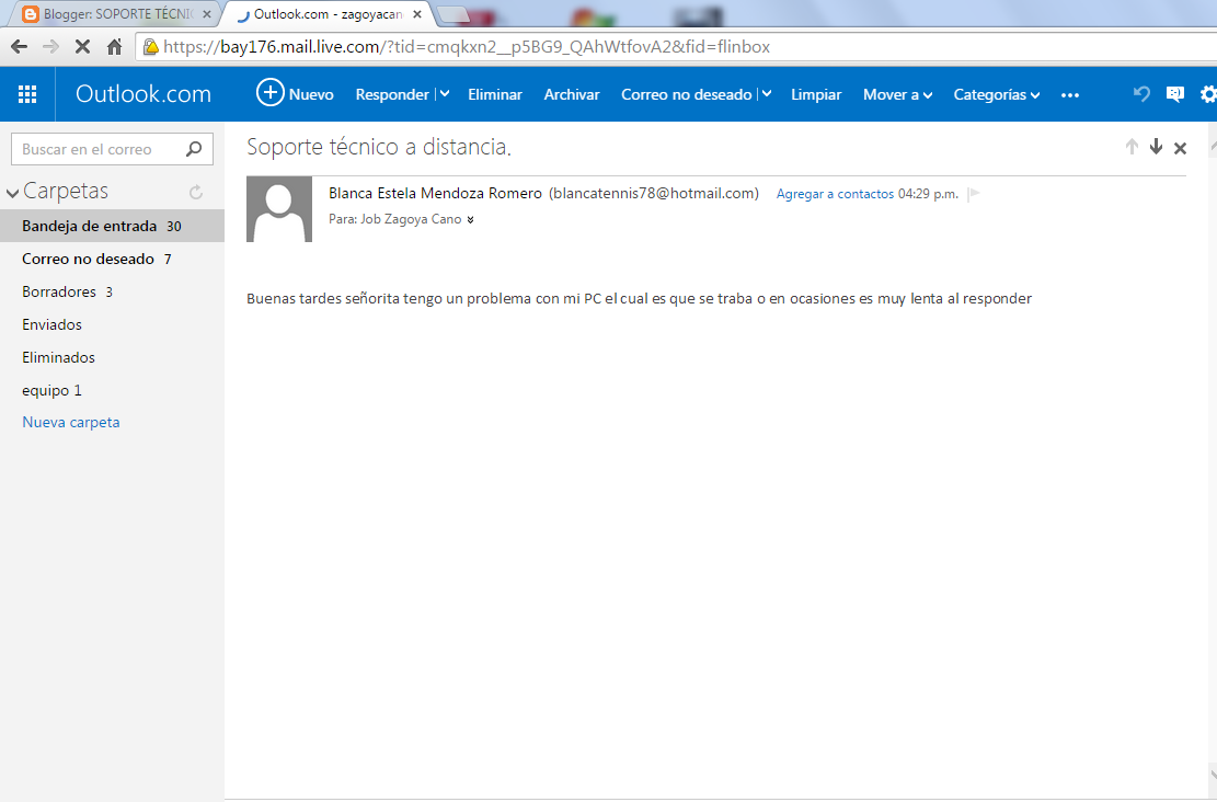 SOPORTE TÉCNICO A DISTANCIA.: Soporte técnico a distancia a través de ...
