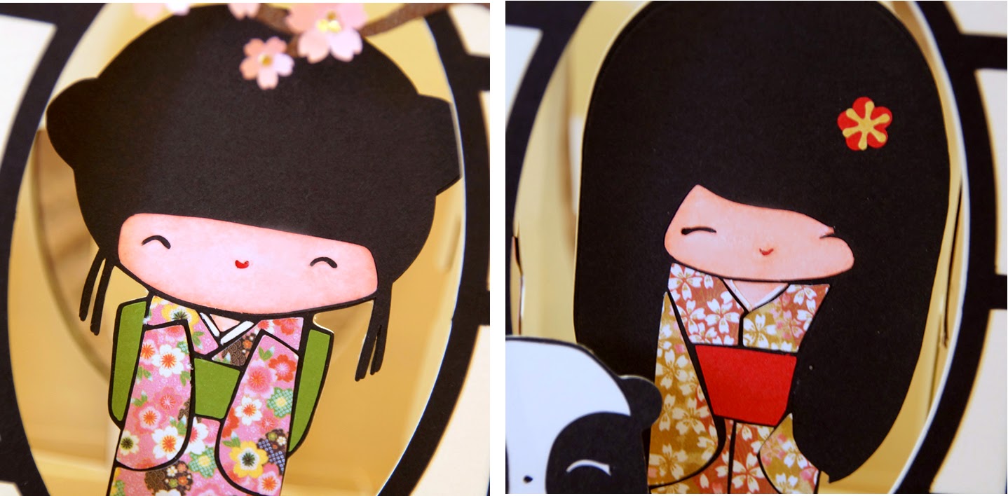 A Star For Chiemi: A Kokeshi Box Card for a Special Friend