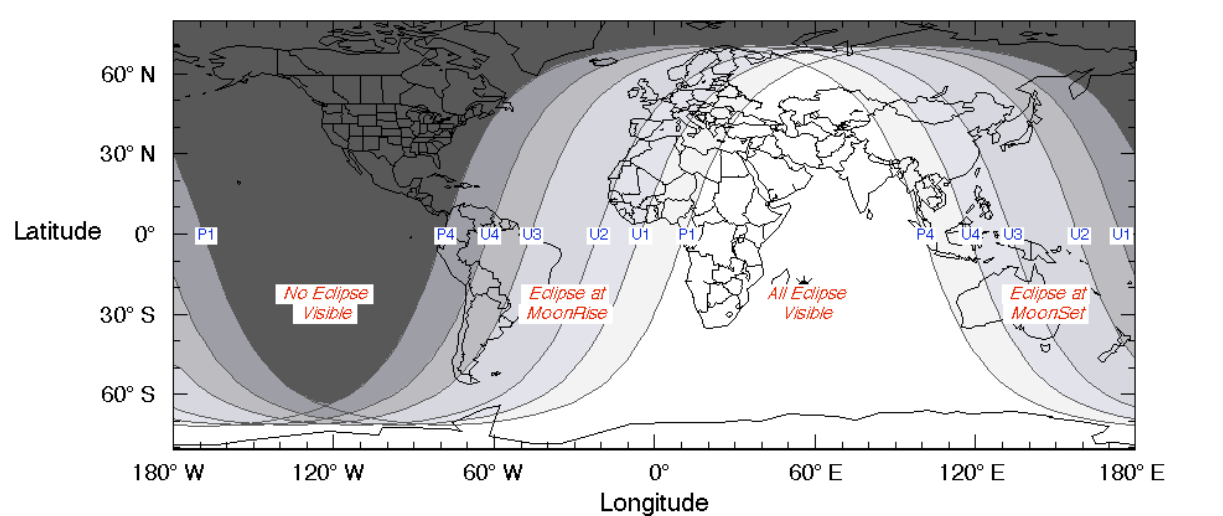 Infobservador: Predicción: El eclipse lunar del 27/7/2018
