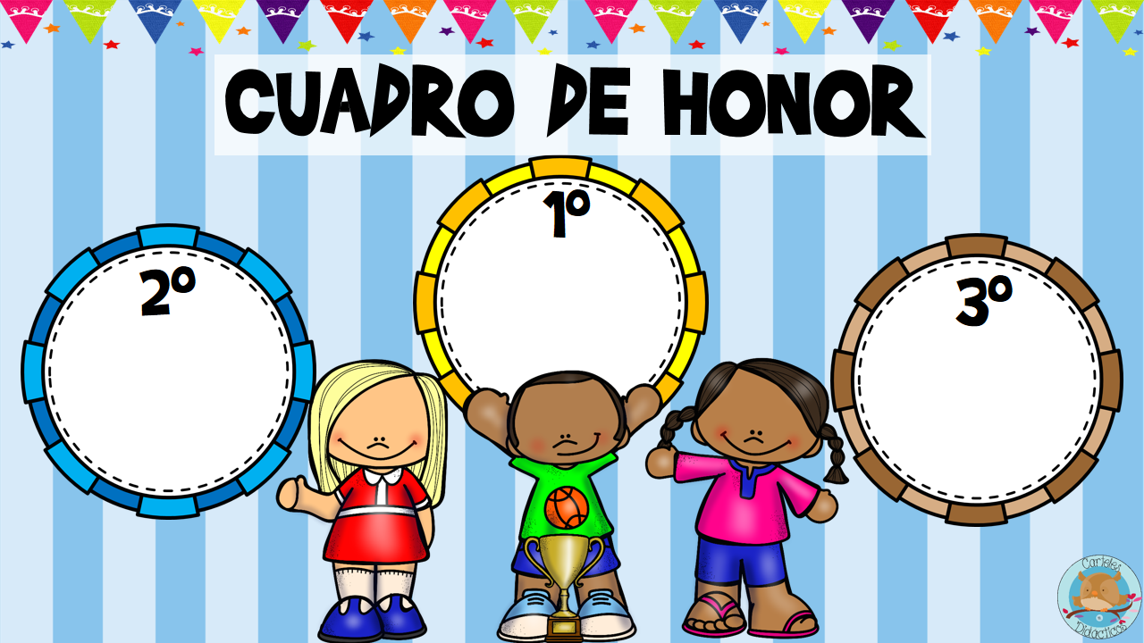 Fichas de Primaria: Cuadros de honor