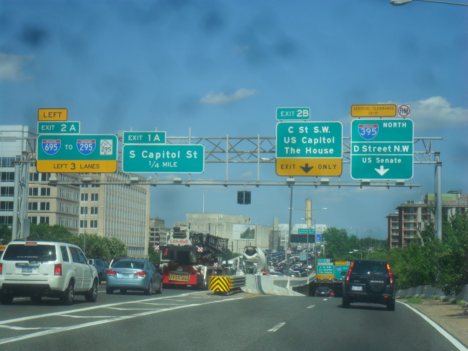 Luke's Signs: Interstate 395 - Virginia & Washington, D.C.