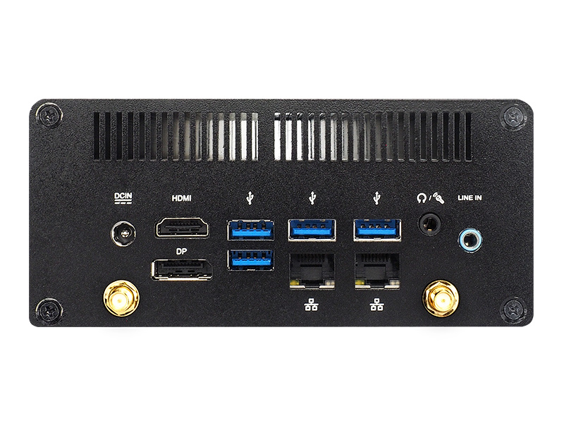 FanlessTech: Jetway Kaby Lake-U barebone box