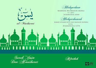 Kiz Wedding: Contoh Design Yasin Custom Made Puan Lidya