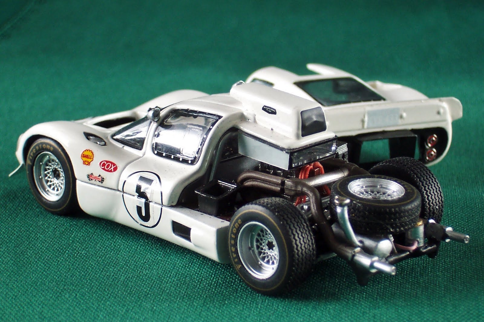 1/43 Chaparral Models: Chaparral 2D 1967