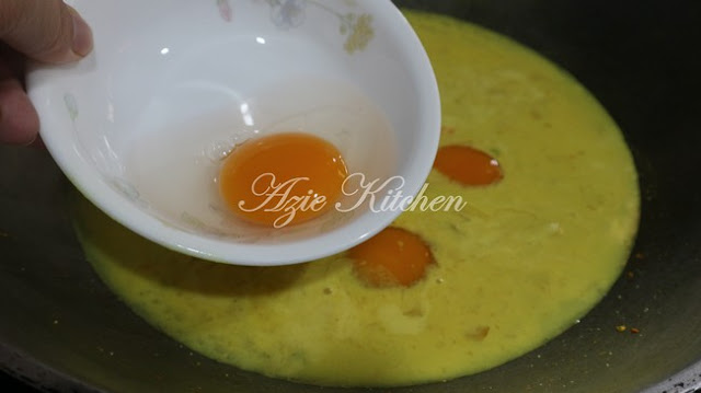 Masak Lemak Telur Itik Dengan Jantung Pisang Yang Sangat Sedap - Azie ...