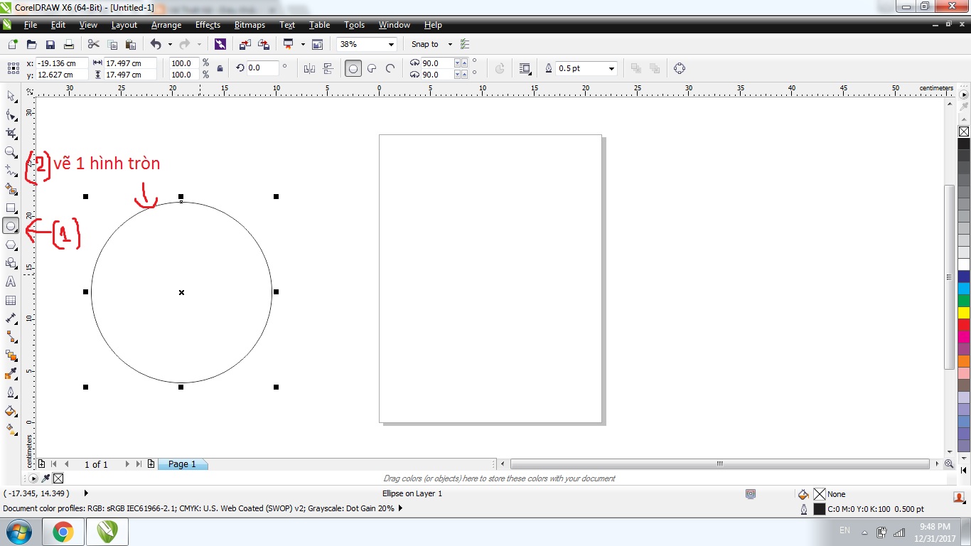 Bài 1-2 Lệnh undo là gì và redo là gì trong CorelDRAW - Học Vẽ Thiết Kế In Quảng Cáo - Điêu Khắc ...