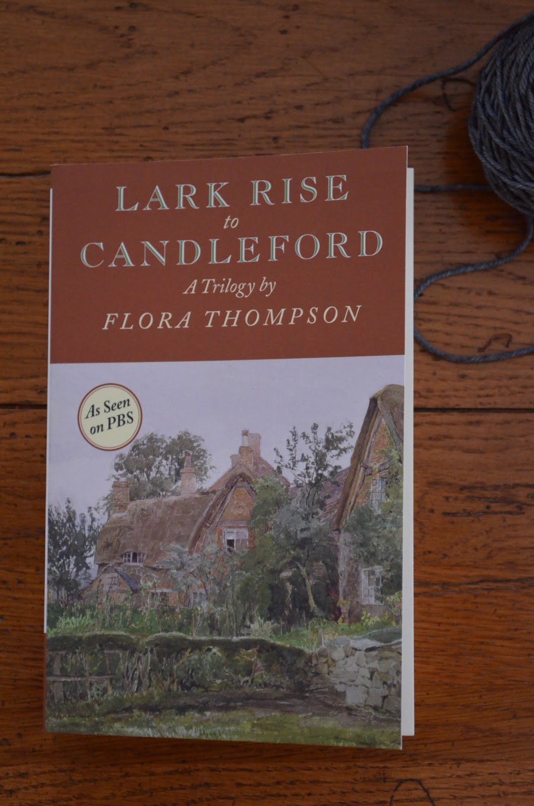 Charming the Birds from the Trees: Yarn Along: Lark Rise...