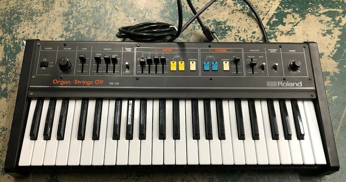 MATRIXSYNTH: Vintage Roland RS-09 Organ/Strings SN 146215