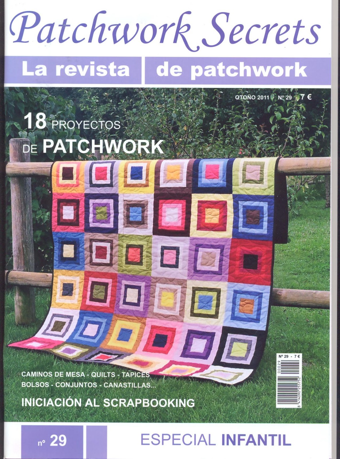 Luz Weber: Revista Patchwork Secrets nº 29