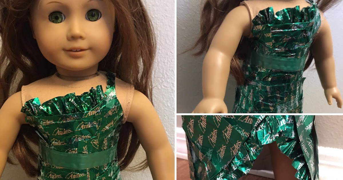 Project Doll Runway: Challenge one- Candy wrappers