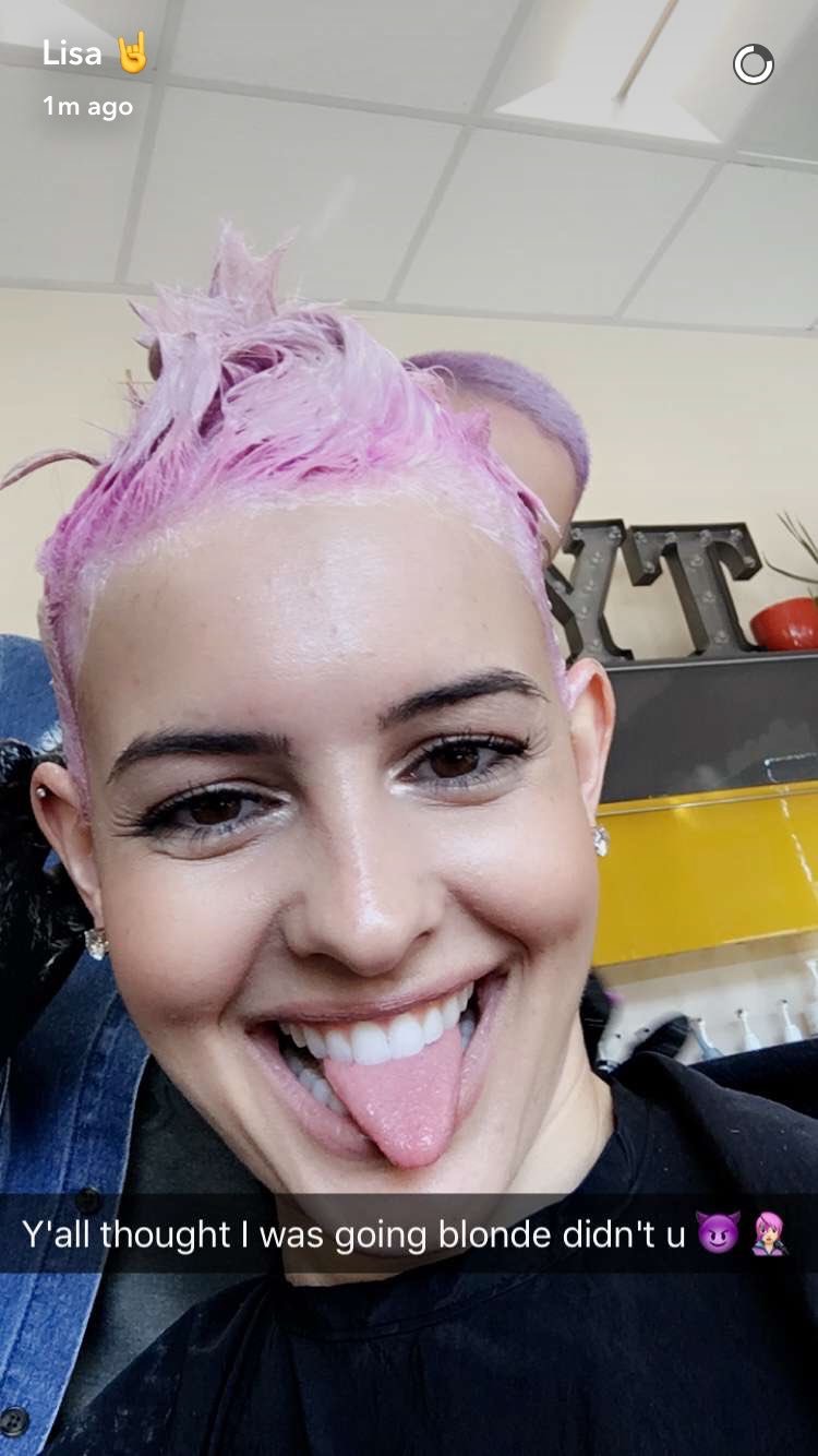 Blog About Cimorelli : Lisa Cimorelli Has Pink Hair