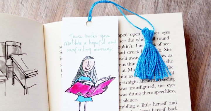 Free Printable Roald Dahl Bookmarks | artsy-fartsy mama