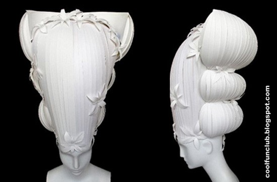 CoolFunClub: Stylish Paper Wigs