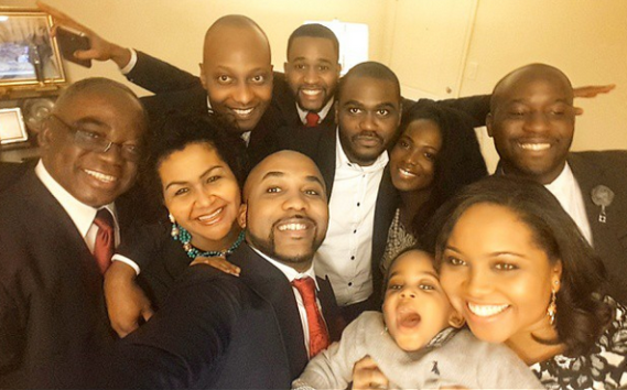 Meet the Wellingtons.... Banky W's family