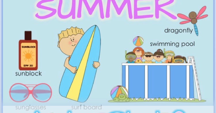 Summer Anchor Chart and Writing Prompts | Virginia is for Teachers