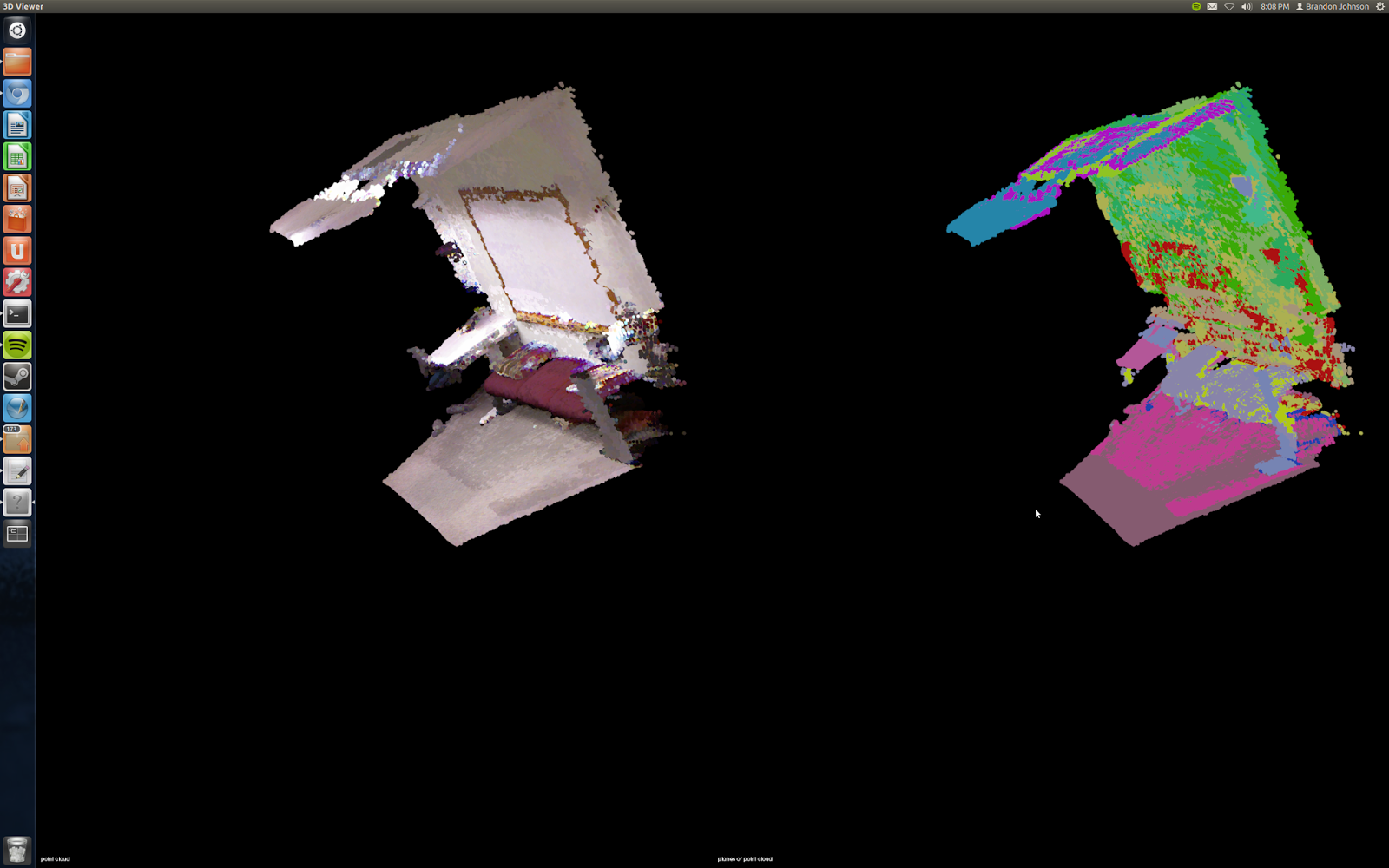 3D Scene Reconstruction Using Multiple Kinects (PCL and Libfreenect)