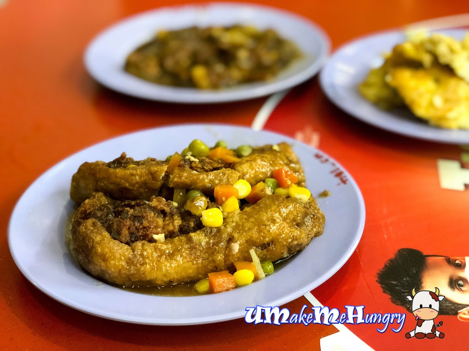 Tak Pok with Minced Meat Stuffing