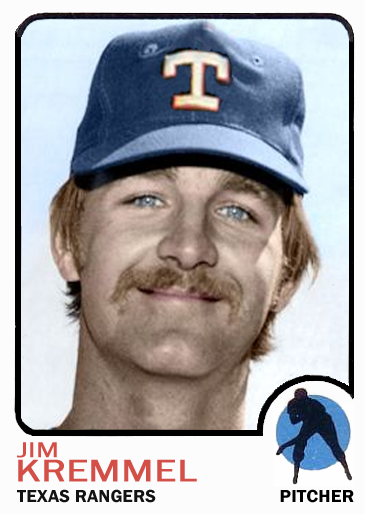 1973 Topps Baseball Card Update Series: 1973 Texas Rangers - 57-105 ...
