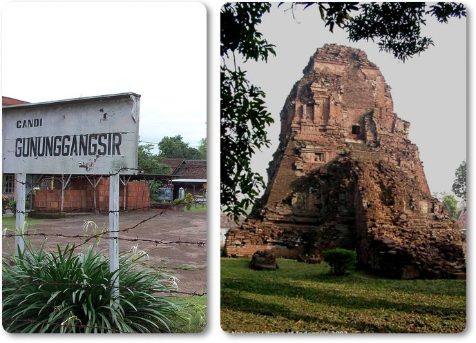 Warna Info Blog: Candi Gunung Gangsir - Beji, Pasuruan Jawa Timur