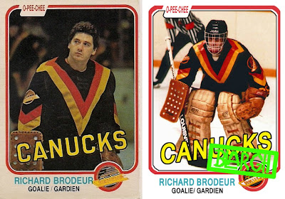 The Cardboard and Me: 1981-82 OPC Reboot: Leafs and Canucks