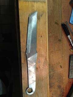 Kampman knives: warabite-tō Ainu/Emishi sword