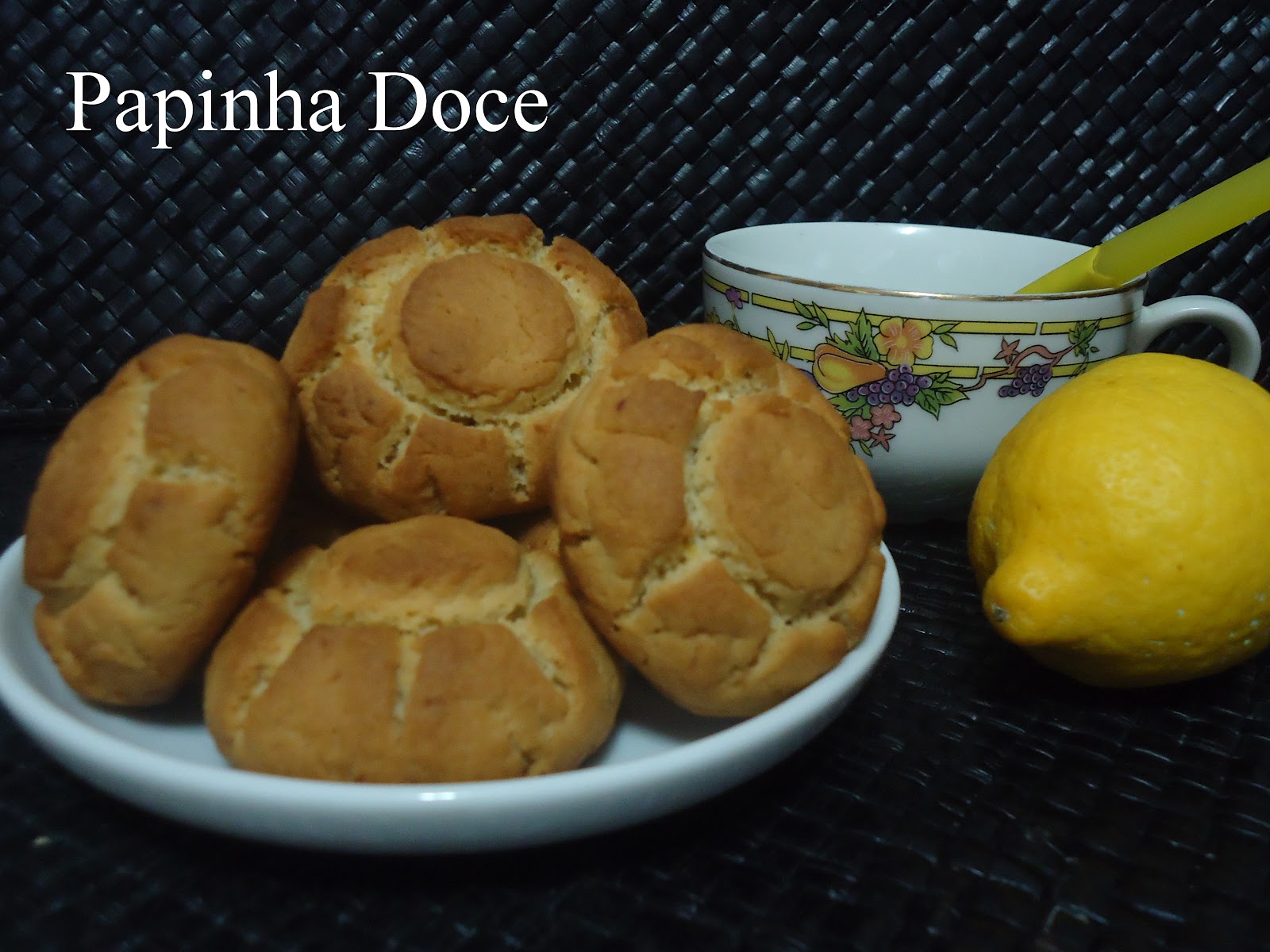 Papinha Doce: Biscoitos de Limão