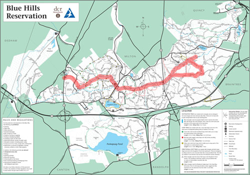 Hiker Nerd: Skyline Trail, Blue Hills (Massachusetts, USA)