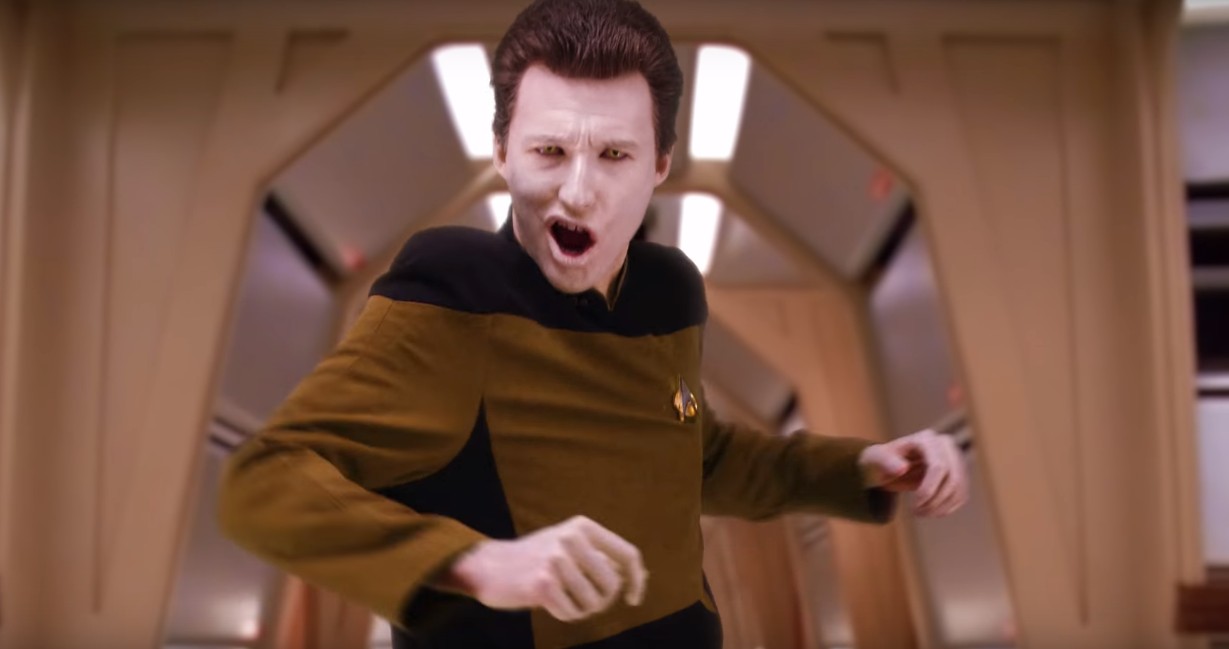 A Cosmobiologist's Dream: Data & Picard by Pogo