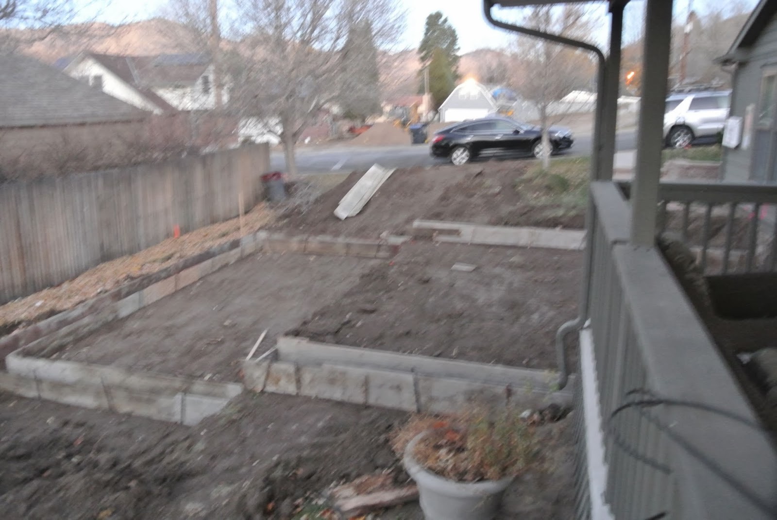 Sundays: Footers, floor, crawl-space to basement dig