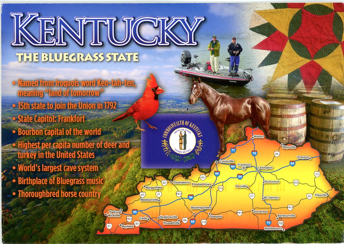 The World in my Mailbox (actually 2 Mailboxes): US-3286832 Kentucky ...