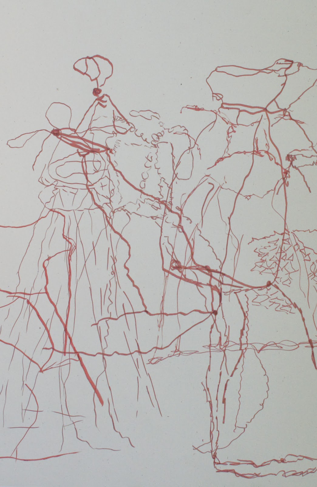 Drawing Without a Pencil, Sept 2013 | Vera McEvoy