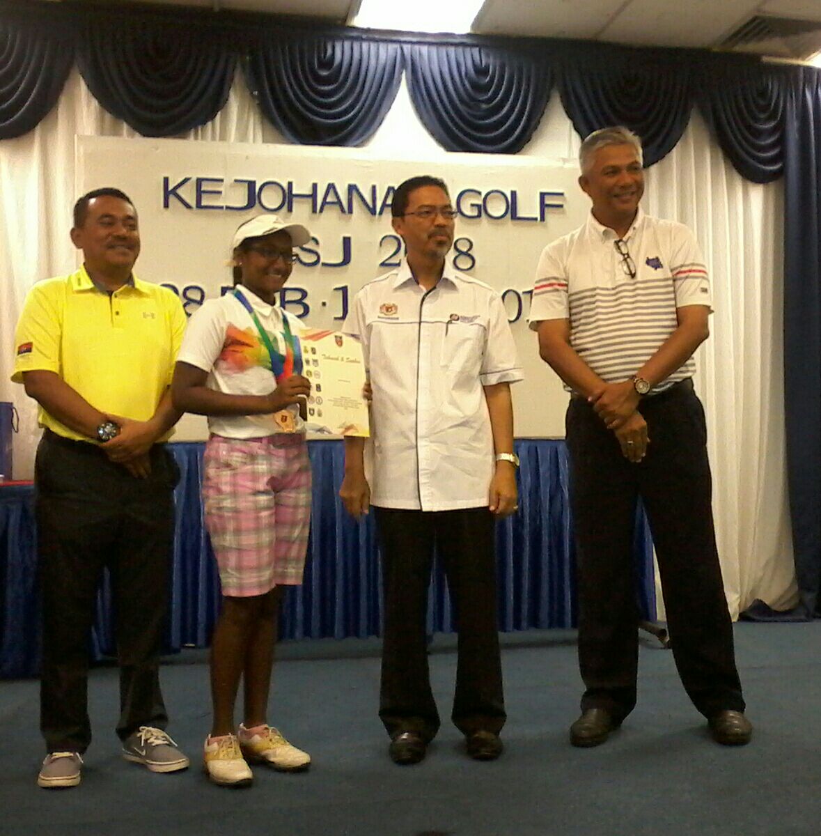 Kejohanan Golf MSSJ - SMK Taman Bukit Indah, Johor Bahru