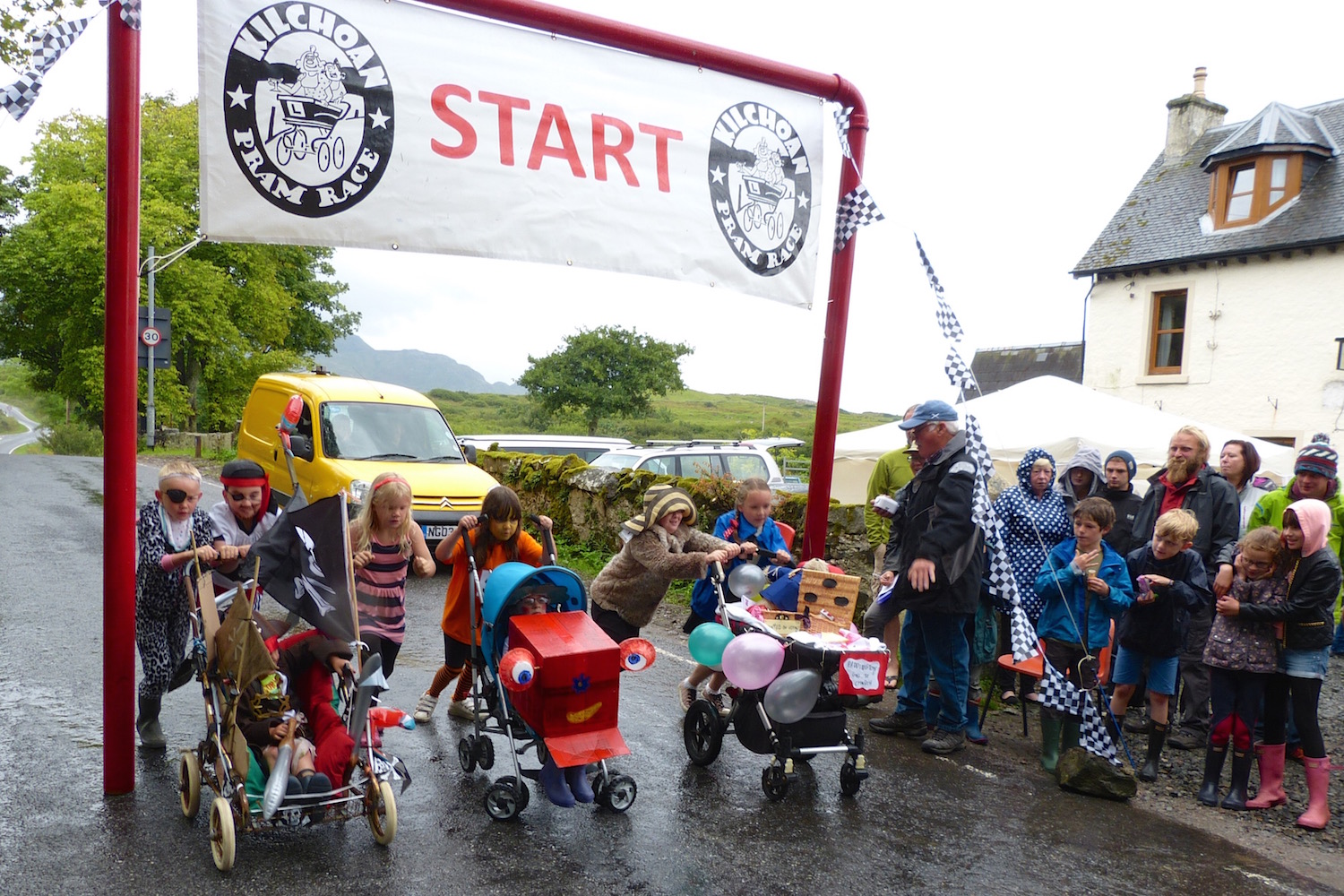 A Kilchoan Diary: Annual Pram Race