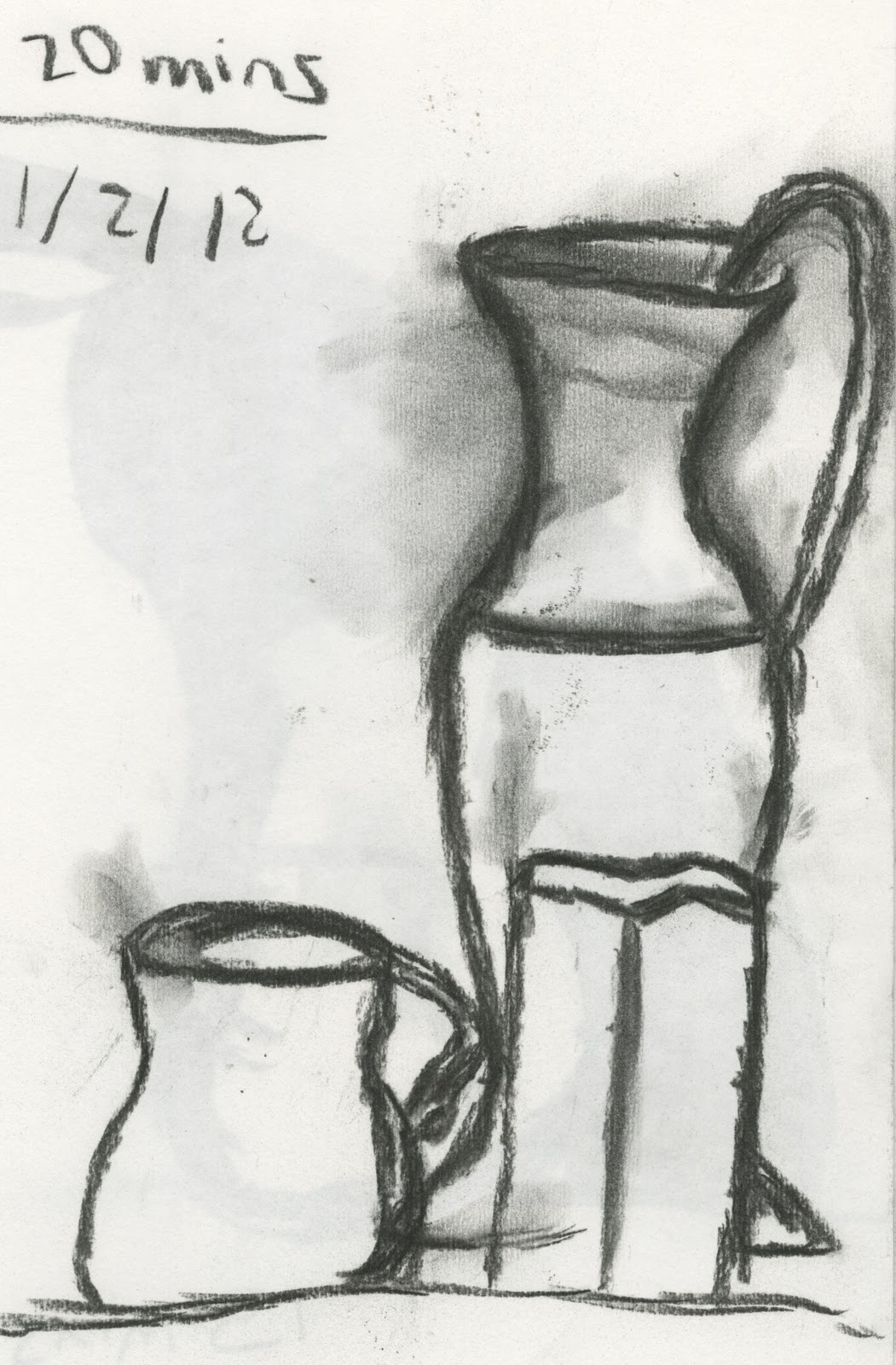 Second Observational Drawing Blog - Daniel Jacobs: Week 2 - Mass, Form ...