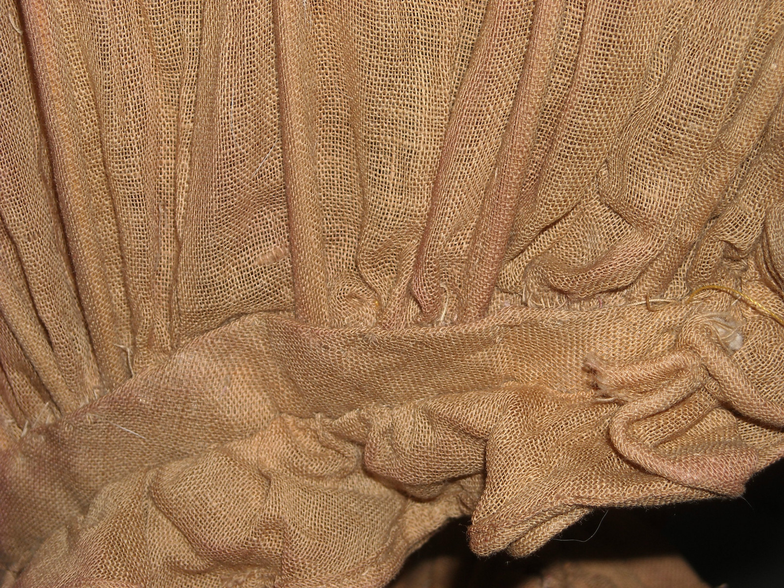 All The Pretty Dresses: Late 18th C/early 19th C Calash Bonnet